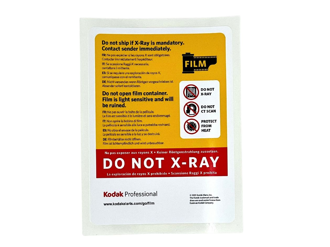 X-Ray Warning - Sticker - Analogue Wonderland