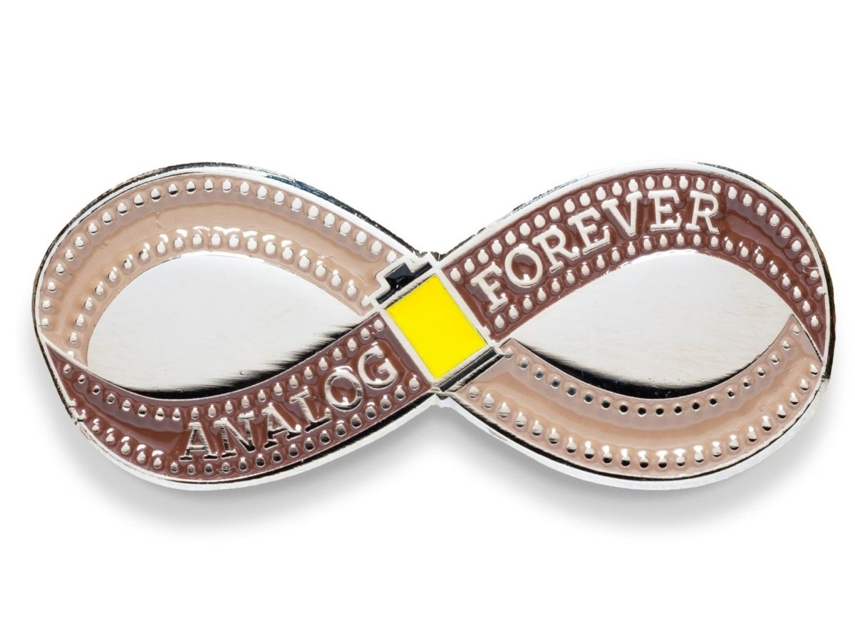 Analog Forever - Film Photography Pin - Analogue Wonderland