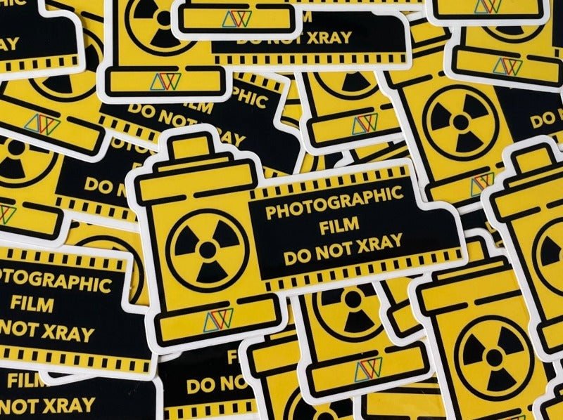 Do Not X-Ray Film - Sticker - Analogue Wonderland