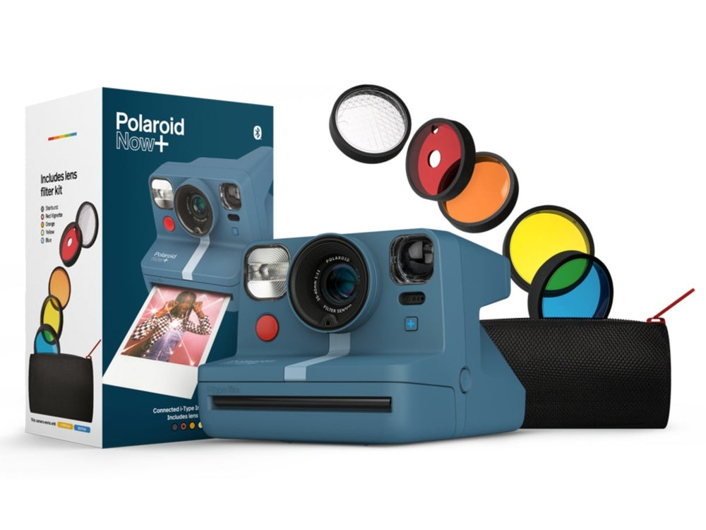 Polaroid Now PLUS Camera - with 5 creative Lens Filters included - and ...