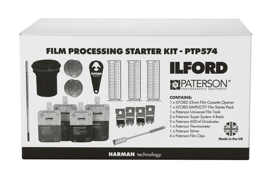 The ULTIMATE Film Developing Starter Kit - Includes Chemicals ...