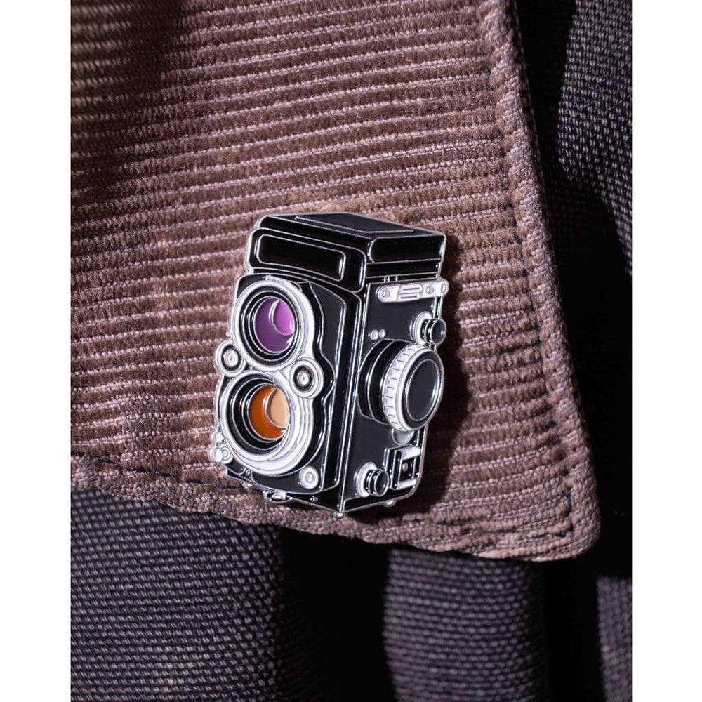 TLR Film Camera - Enamel Pin - Analogue Wonderland
